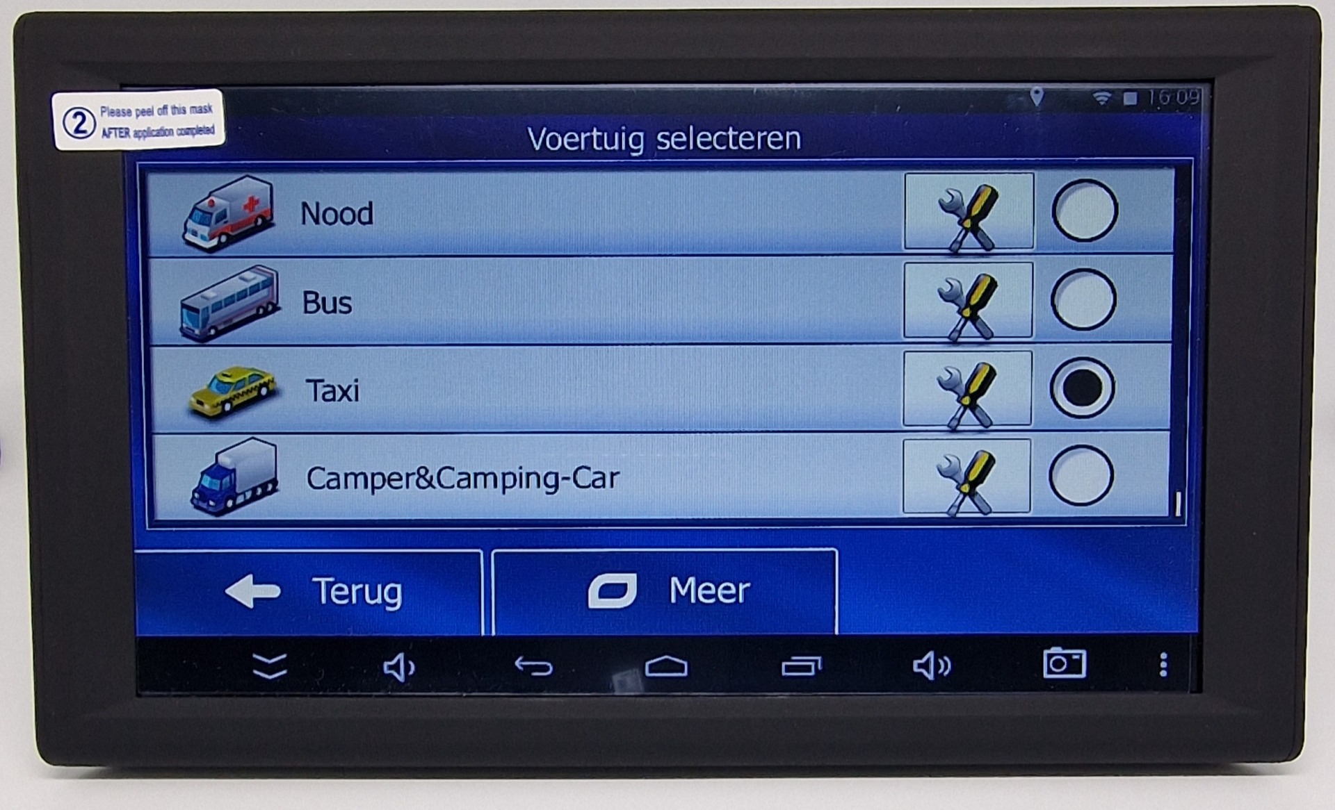 9' inch Android Dashcam GPS Camper, Caravan Navigatie Tablet met Live ...