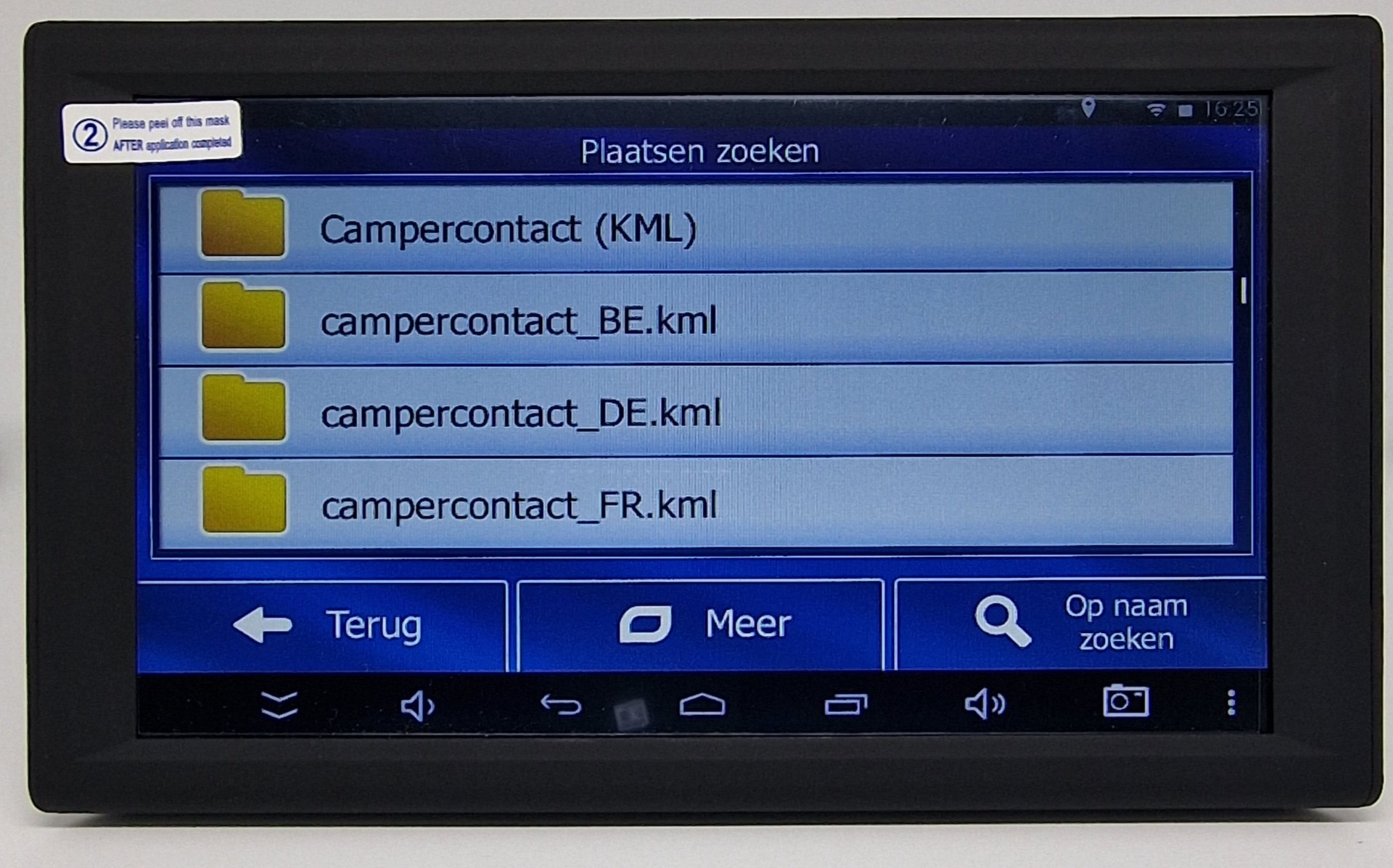 9' inch Android Dashcam GPS Camper, Caravan Navigatie Tablet met Live ...
